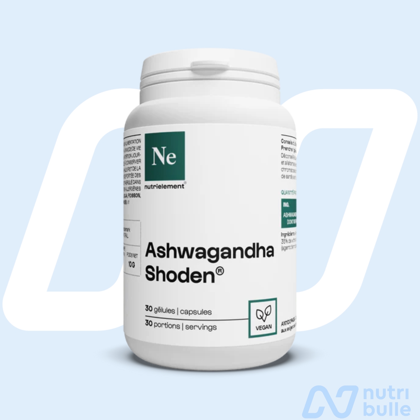 Ashwagandha Shoden 30 caps - Nutrimuscle - Nutribulle